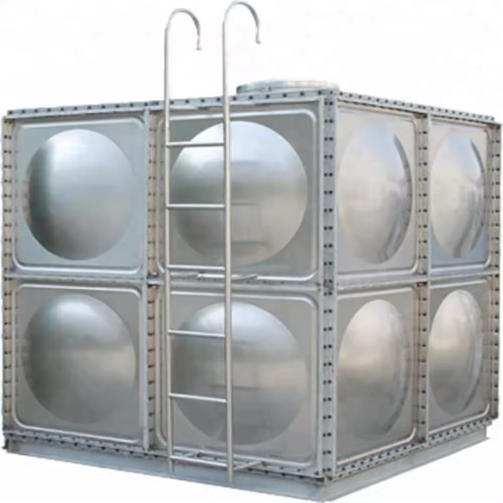 Stainless Steel Water Storage Tank 10000 Litres Custom Square Stainless ...