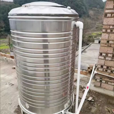 China cylindrical water storage tanks factory